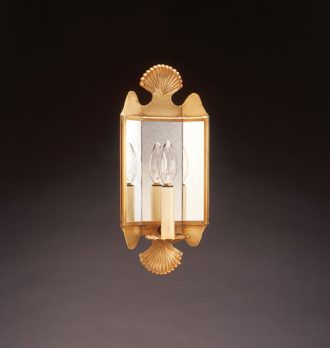 CCL126 Double Scallop Sconce | Cape Cod Lanterns